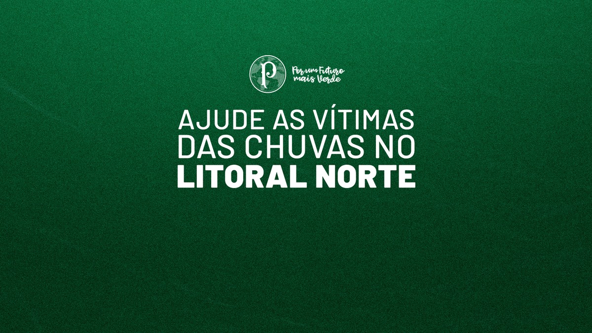 Palmeiras arrecada 3 toneladas de doações para vítimas de áreas