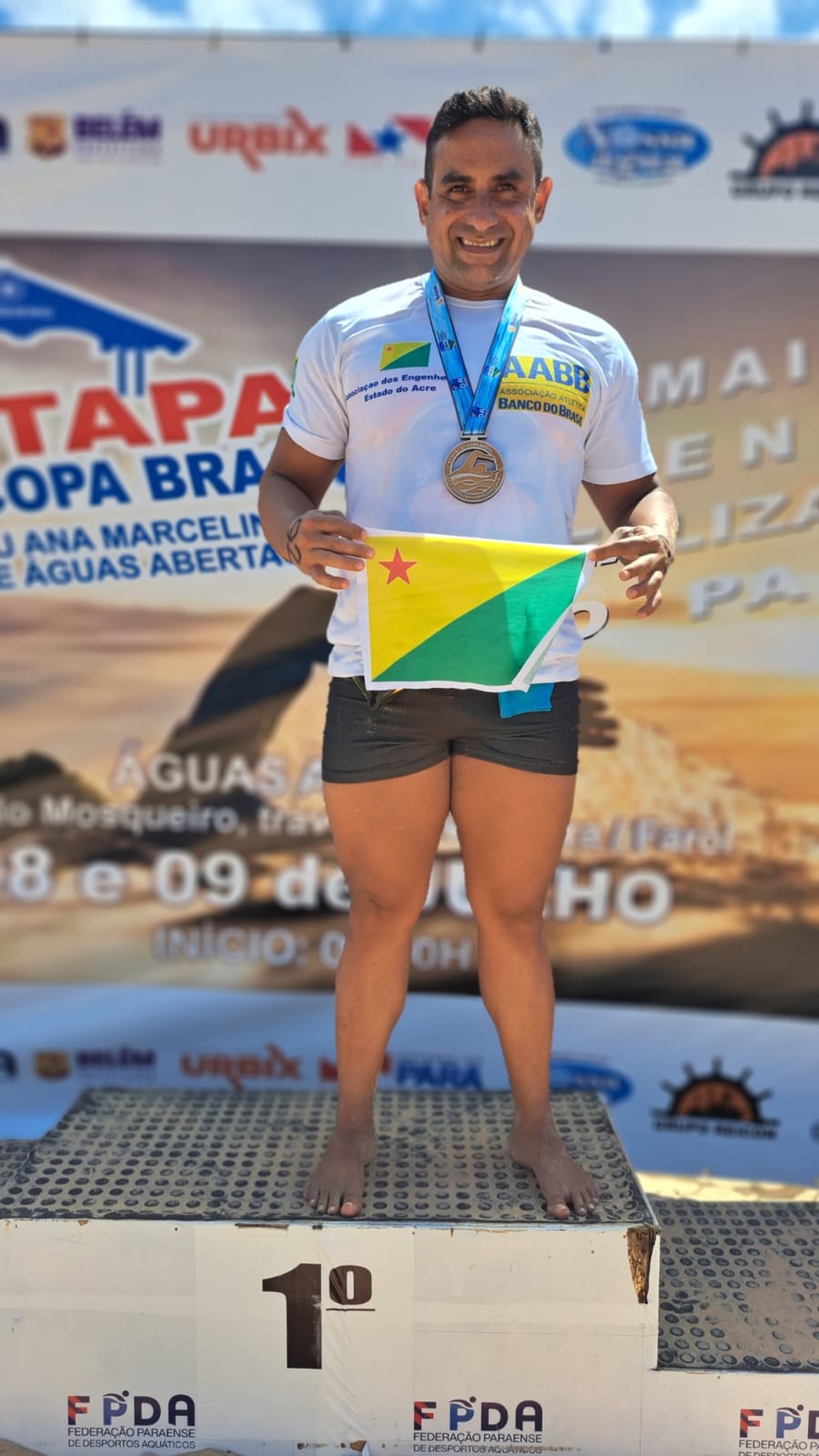 Acreano conquista ouro inédito na 9ª etapa da 10ª Copa Brasil de
