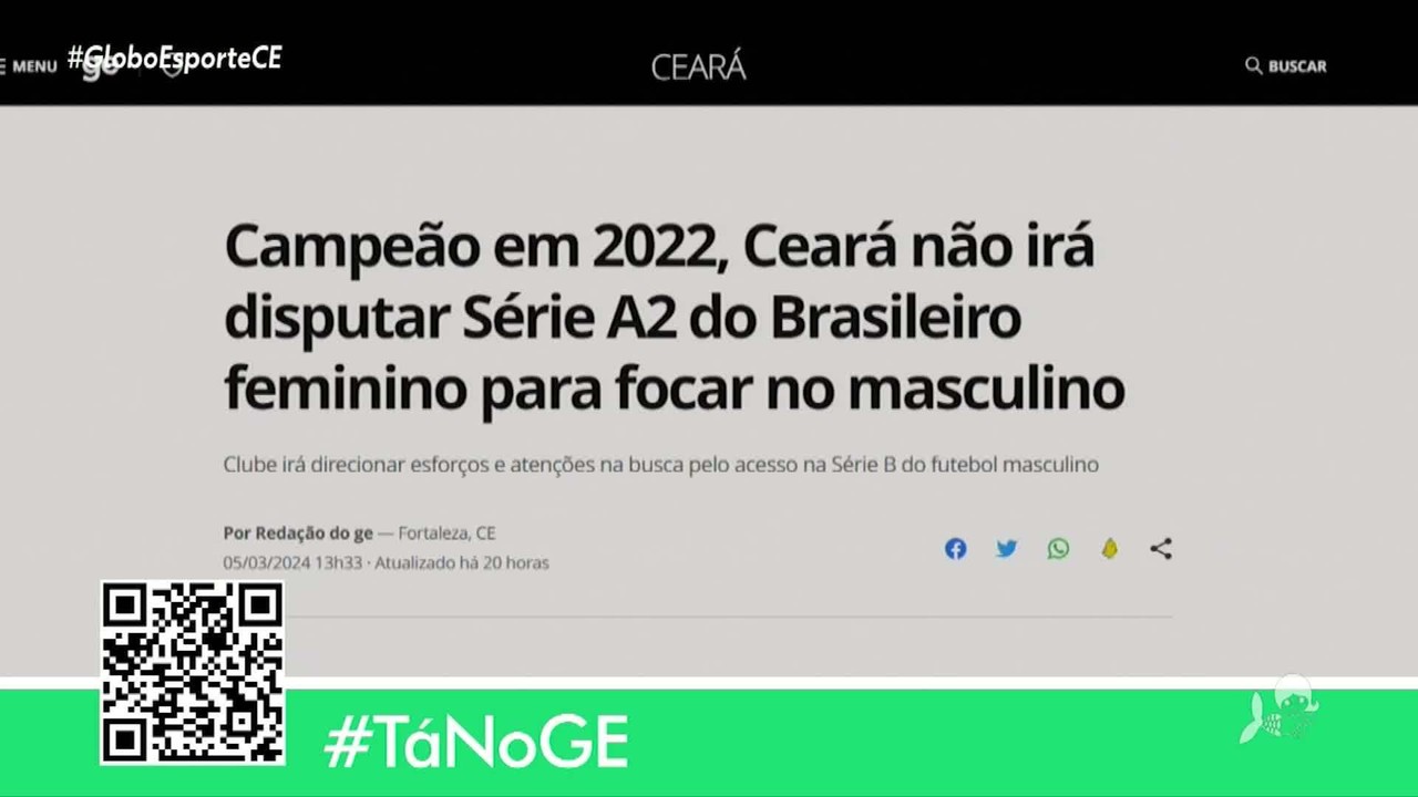 Ceará planeja 12 contratações para 2024 ceará ge