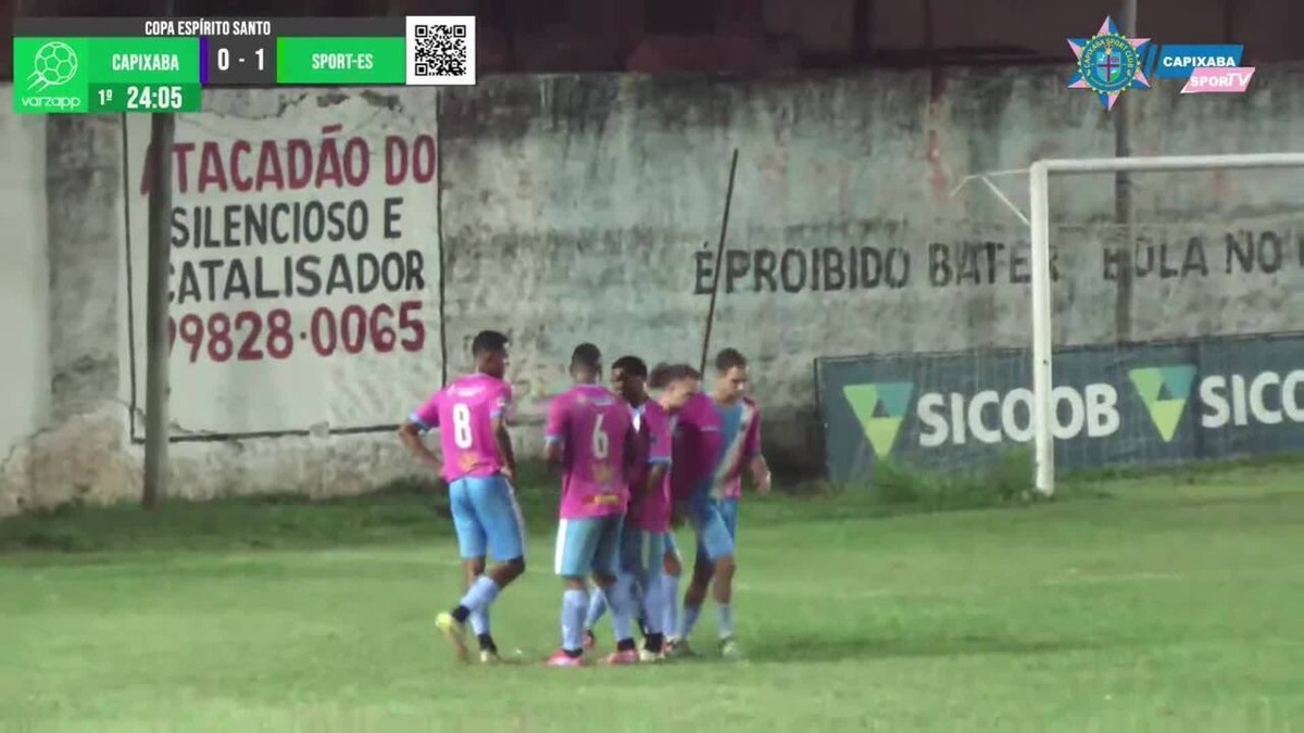 Copa ES 2024: Com gol do presidente, Capixaba vence o Sport-ES na ...