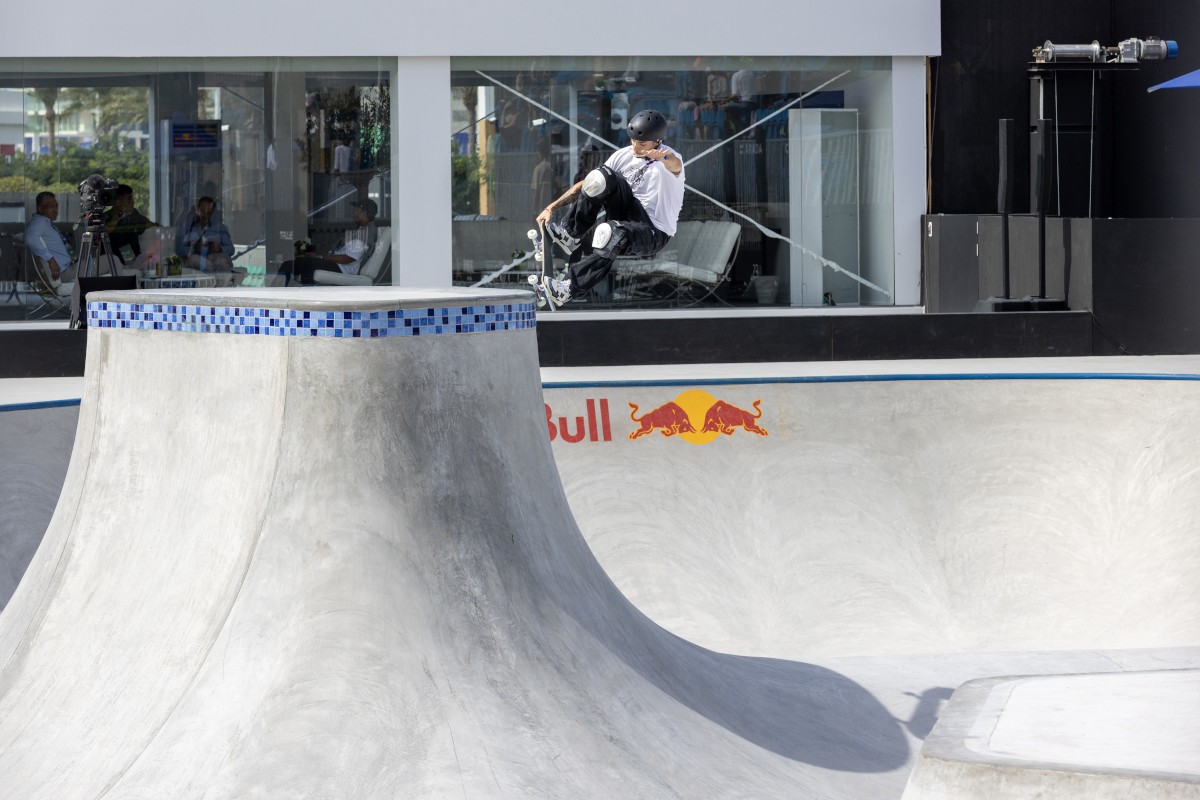 Pedro Quintas fica em quinto na final do Skate Park no Pro Tour de Dubai