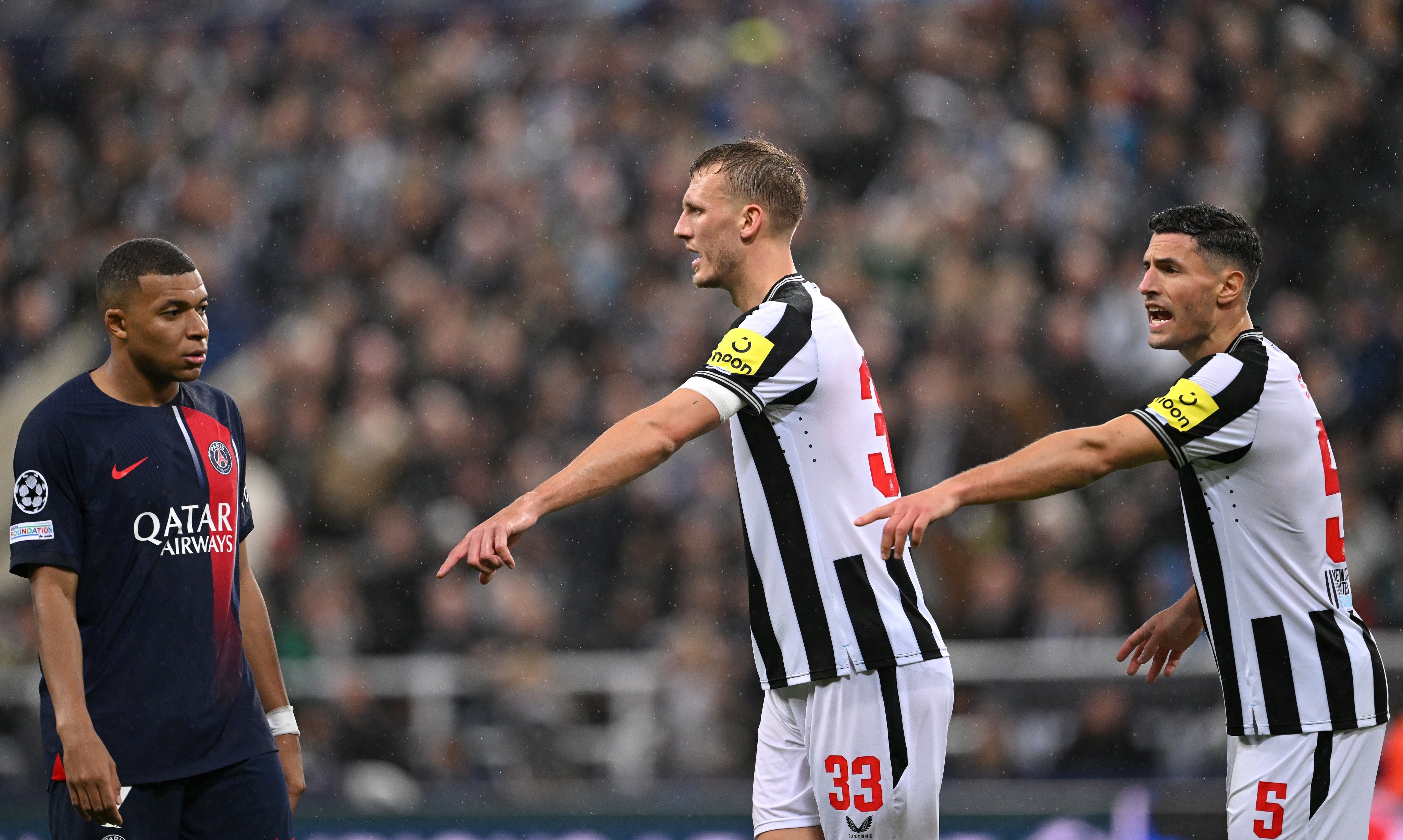 Newcastle provoca PSG e Mbappé após goleada na Champions | Ge