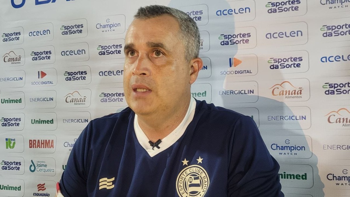 Rogério Ferreira destaca dedicação da garotada do Bahia e aprova ...