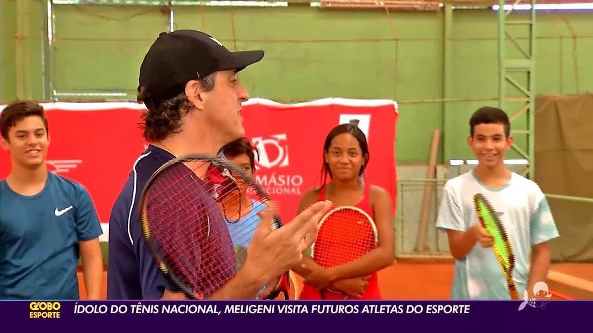Fernando Meligeni inspira futuros atletas do tênis em Fortaleza | ce | ge