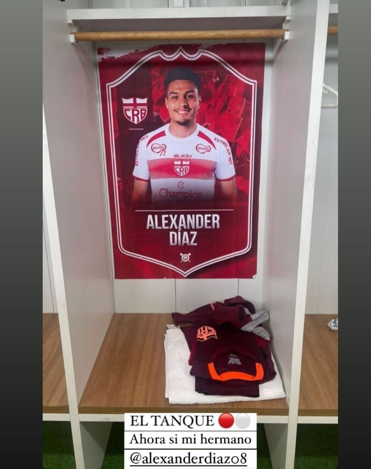 Alexander Díaz chega ao CRB, e presidente diz que agora diretoria vai ...