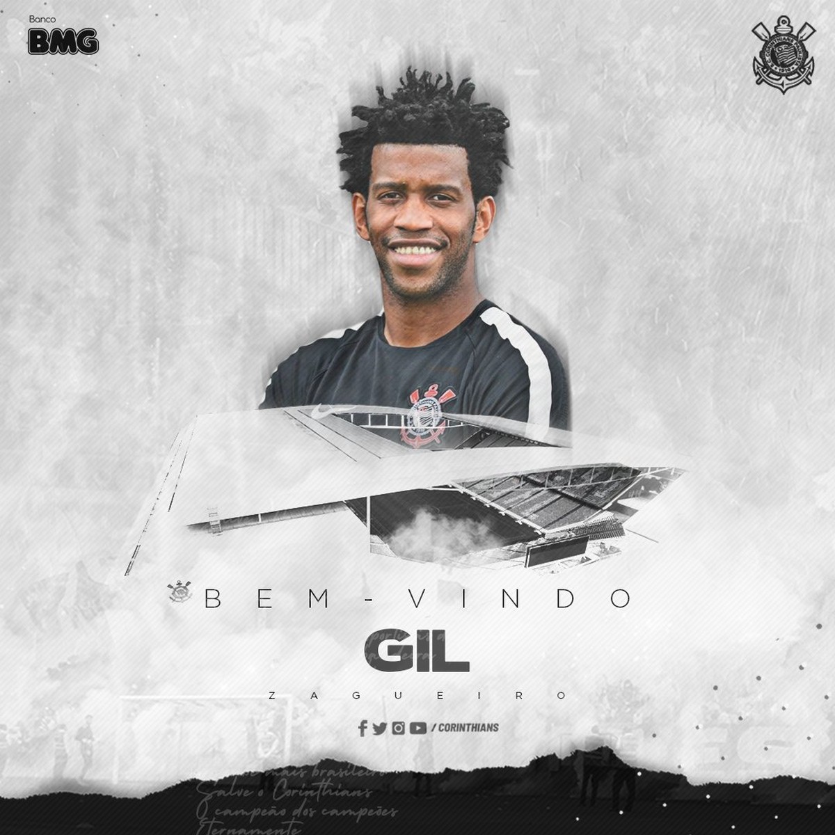 Corinthians anuncia a contratação do zagueiro Gil | corinthians | ge