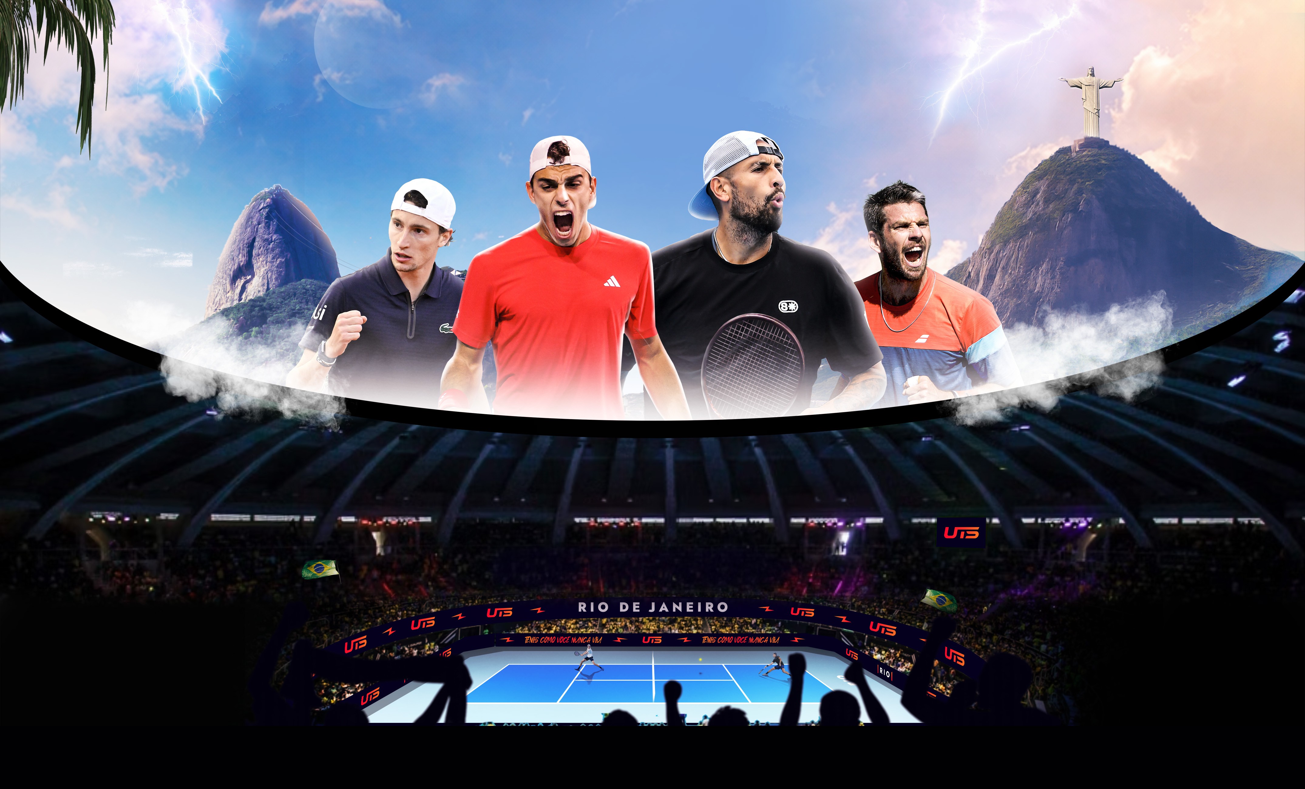 Nick Kyrgios, Francisco Cerúndolo, Cameron Norrie e Ugo Humbert vão ...