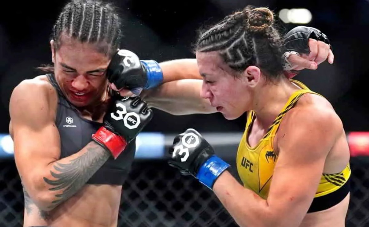 Amanda Ribas vence Viviane Araújo por decisão unânime e volta a ...