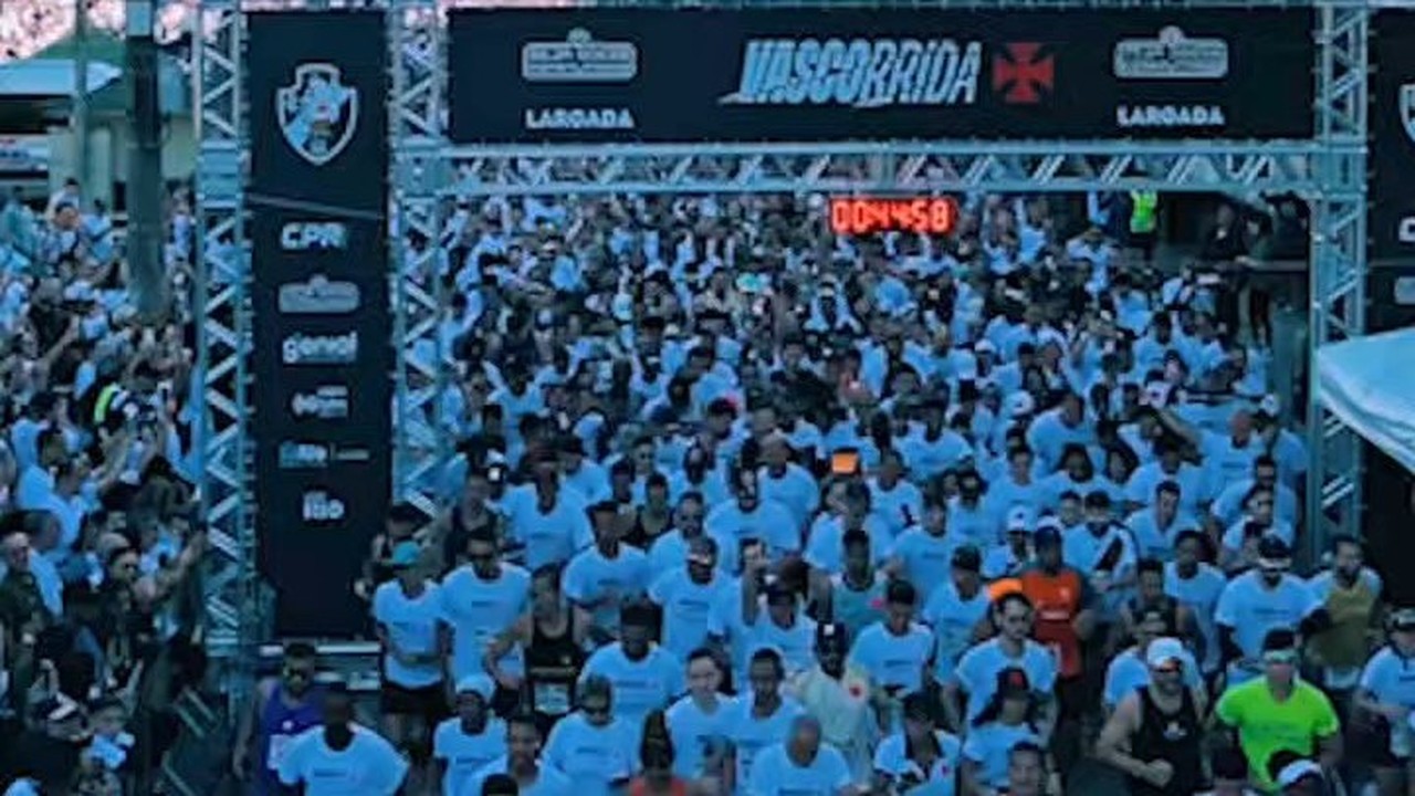 Corrida de rua promovida pelo Vasco chega a Vitória em 2026 | Ge
