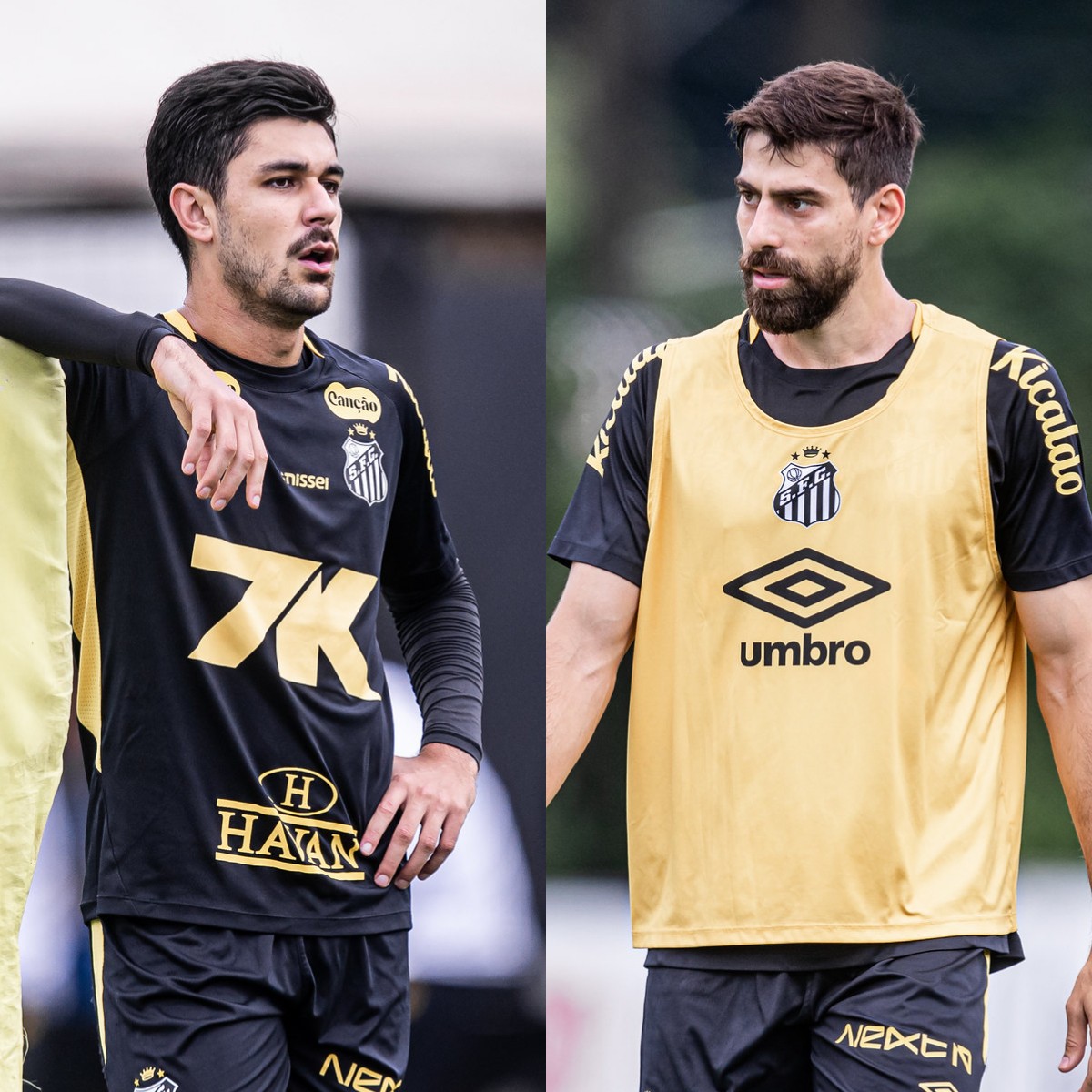 Dupla de zaga criticada no início do ano reconquista espaço no Santos e ...