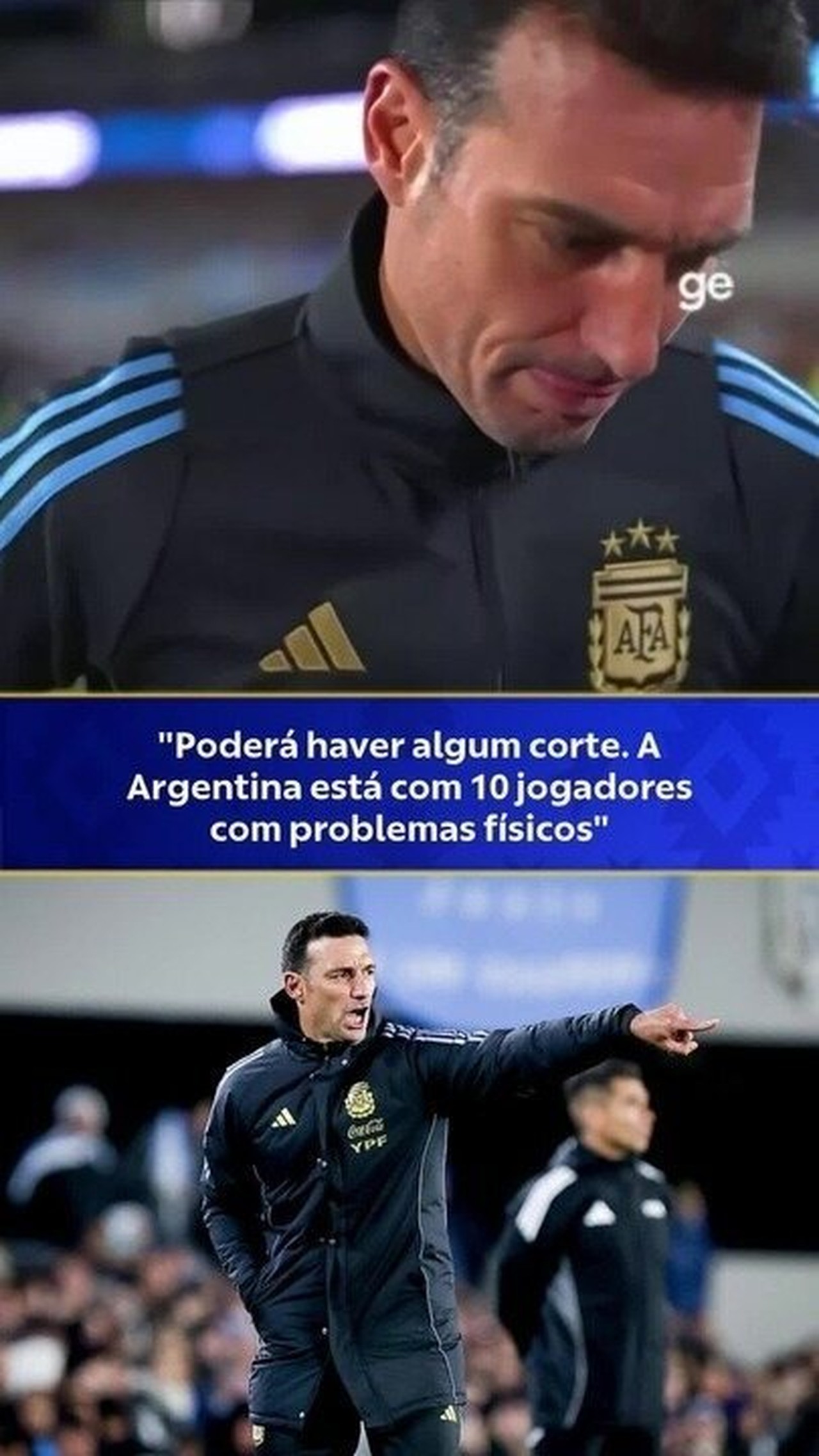 Nico Paz preocupa Argentina e pode ser cortado da Copa do Mundo | Ge