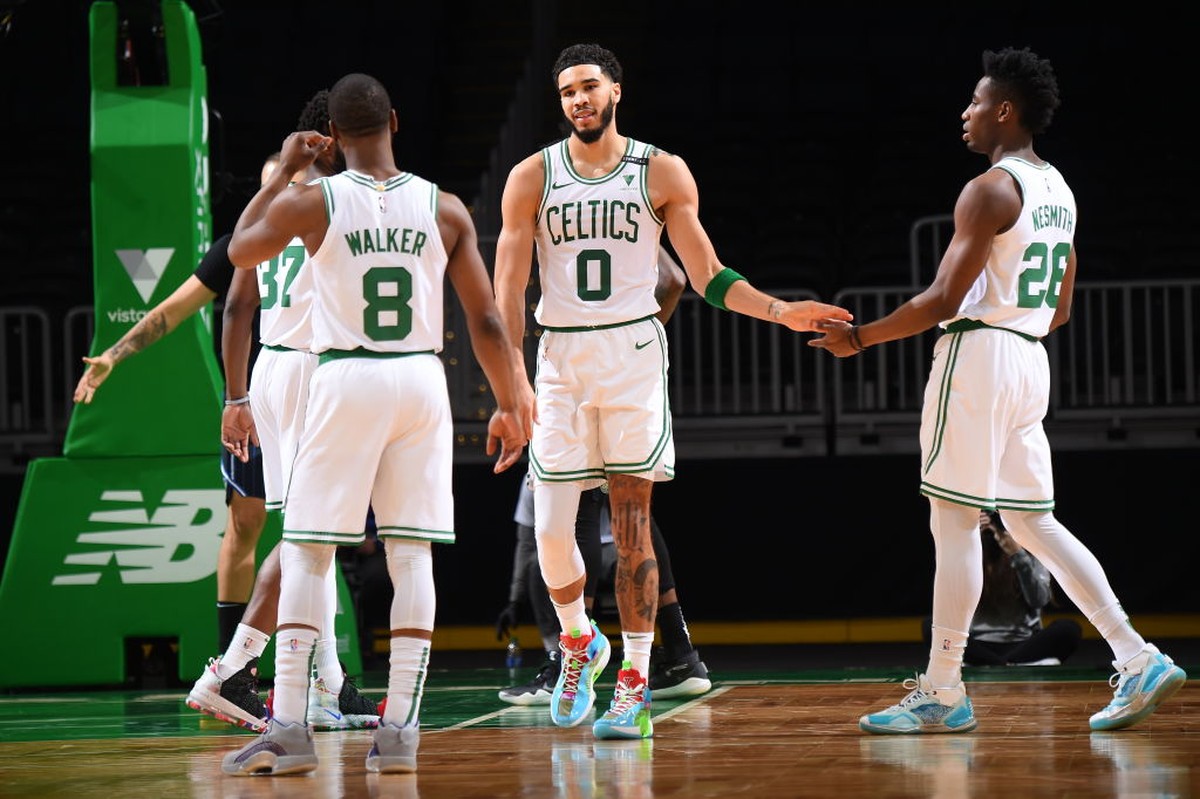 Com 57 pontos de dupla, Celtics dominam o Magic e voltam a vencer após ...