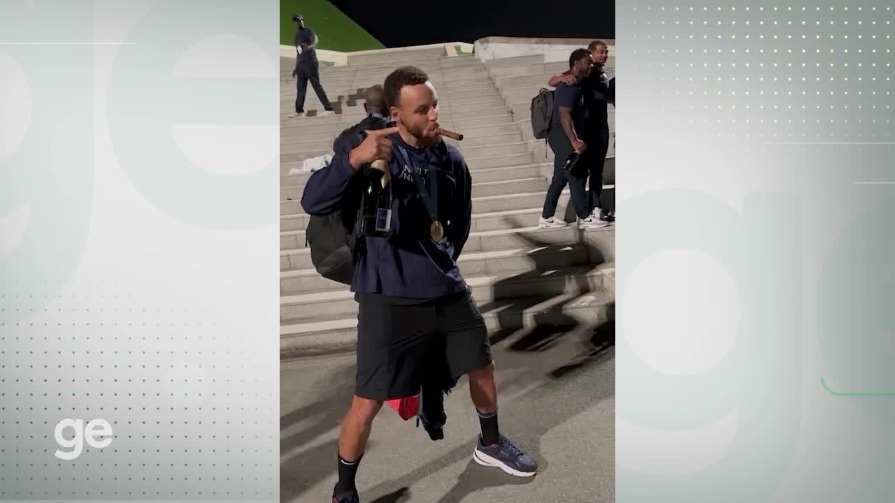 Esposa de Curry chora em confusão com a polícia após a final e é ...