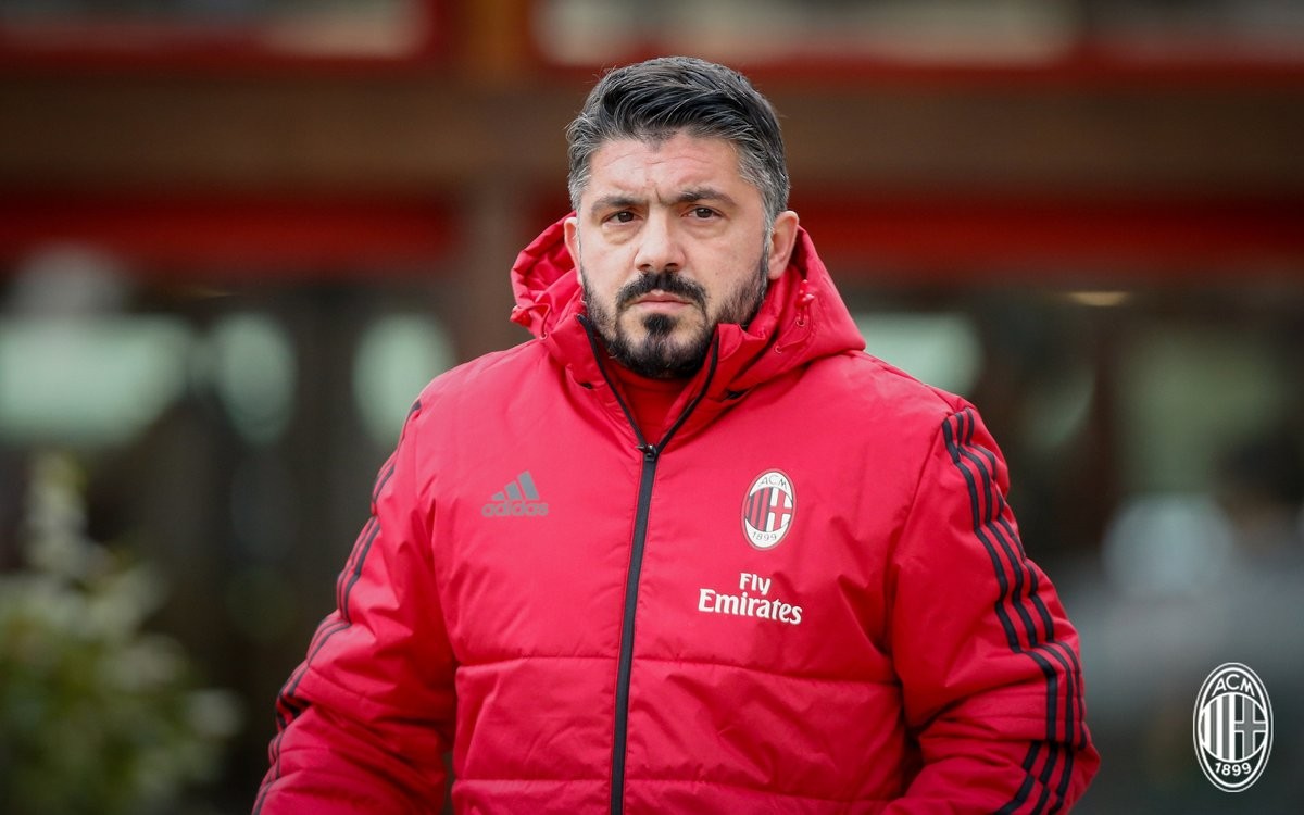 Gattuso se apresenta ao Milan: "Temos que mostrar que estamos dispostos ...