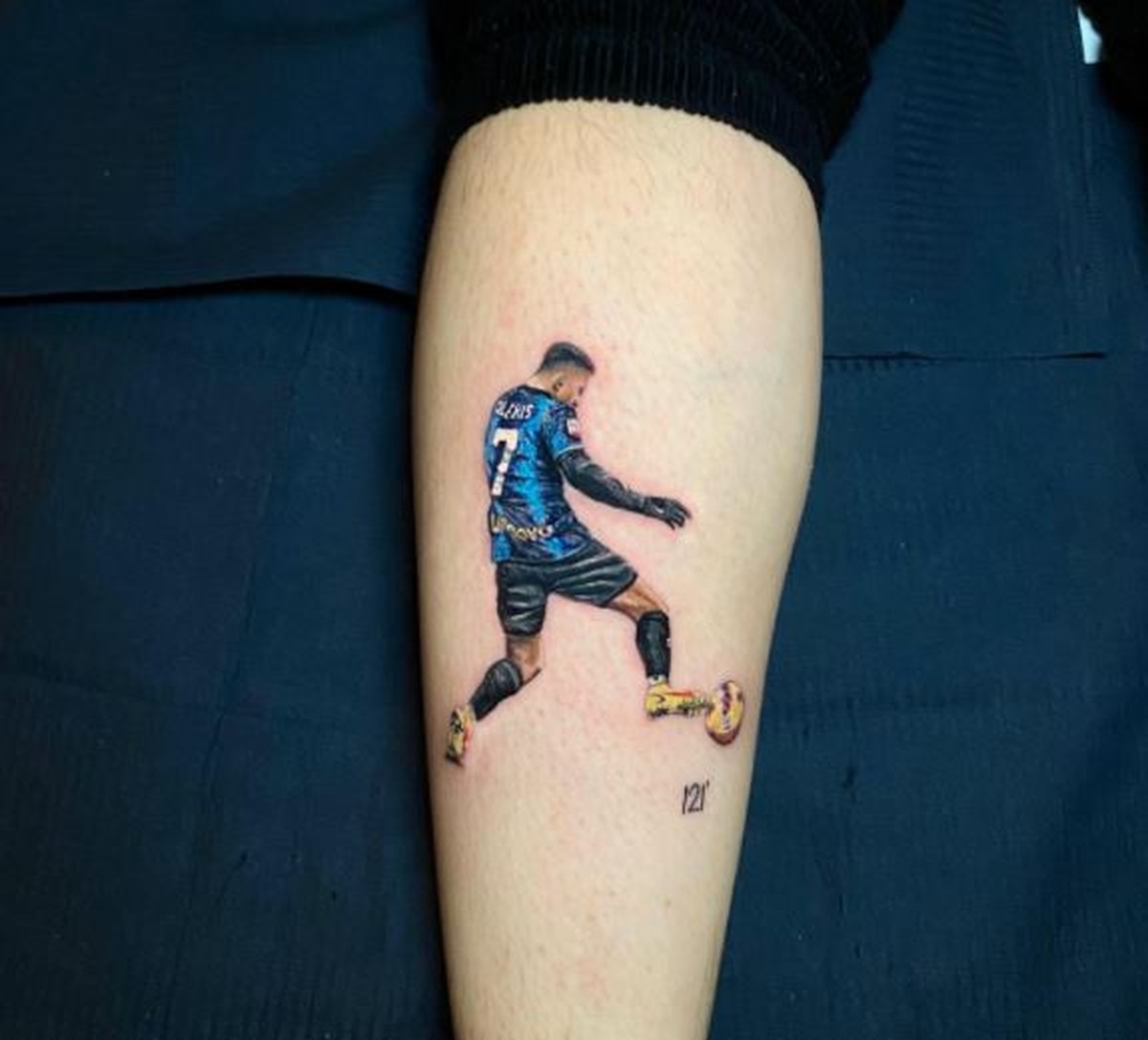 Gol de Alexis Sánchez aos 121 minutos vira tatuagem em torcedor da ...