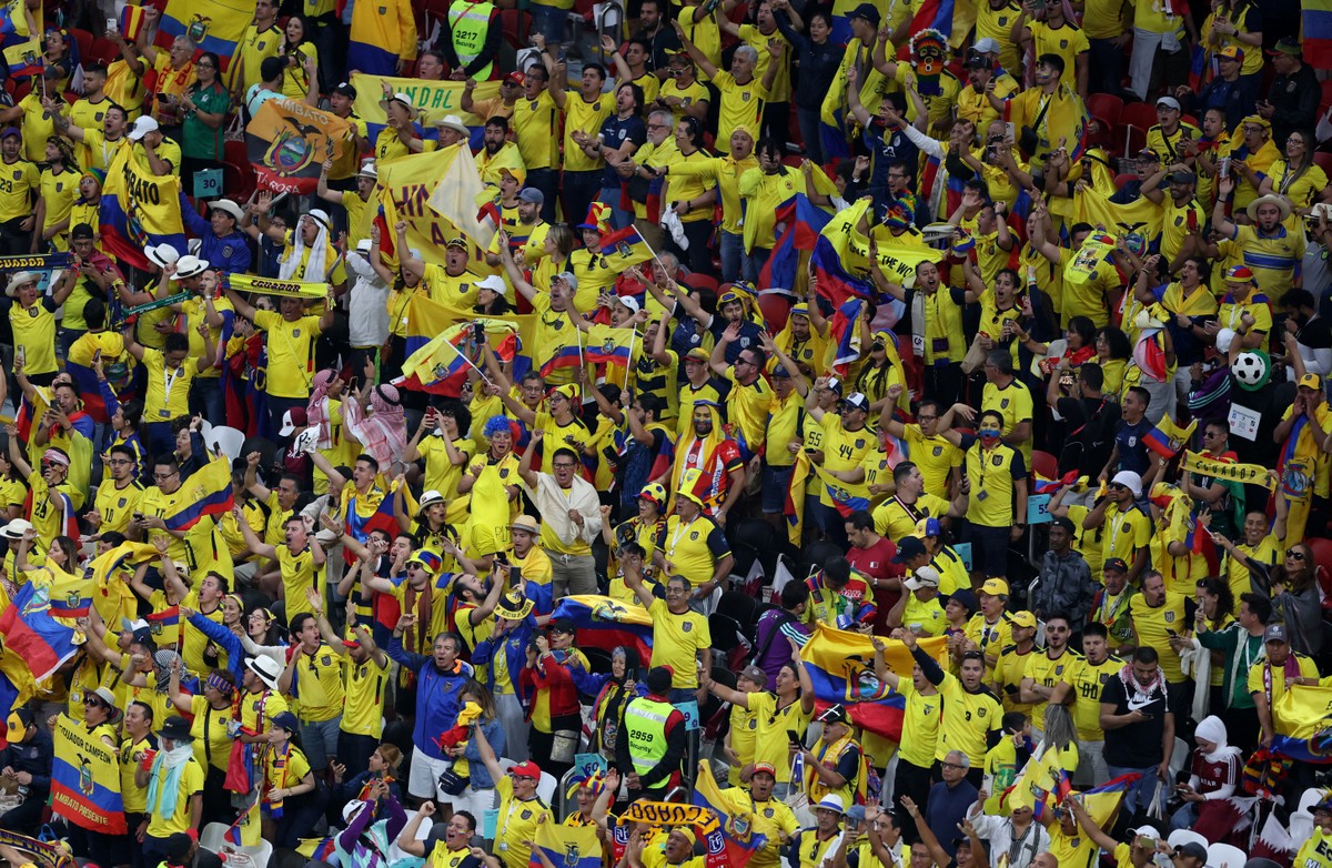 Após notificação da Fifa, Equador pede que torcida evite cânticos ...