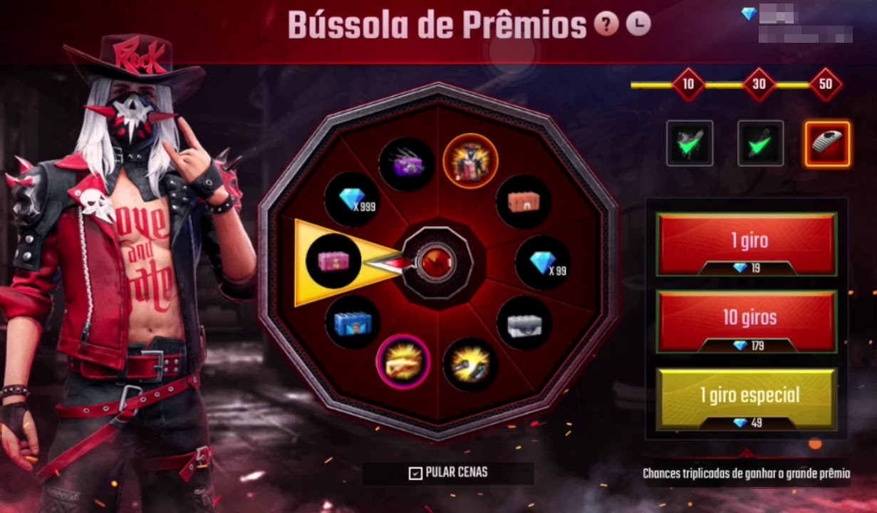 Free Fire: emote Bandeirão e skin Top Criminal retornam | Ge