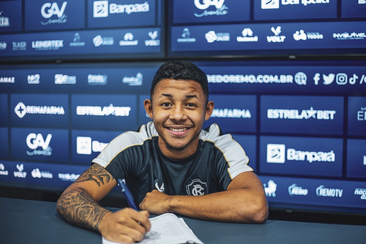 Clube do Remo anuncia a renovação de contrato do atacante Ronald | remo ...