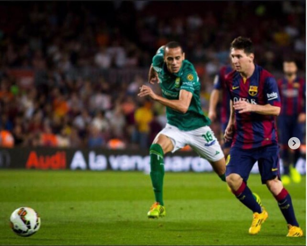 Derley faz #TBT e relembra jogo contra Messi pelo León: "Momento único ...