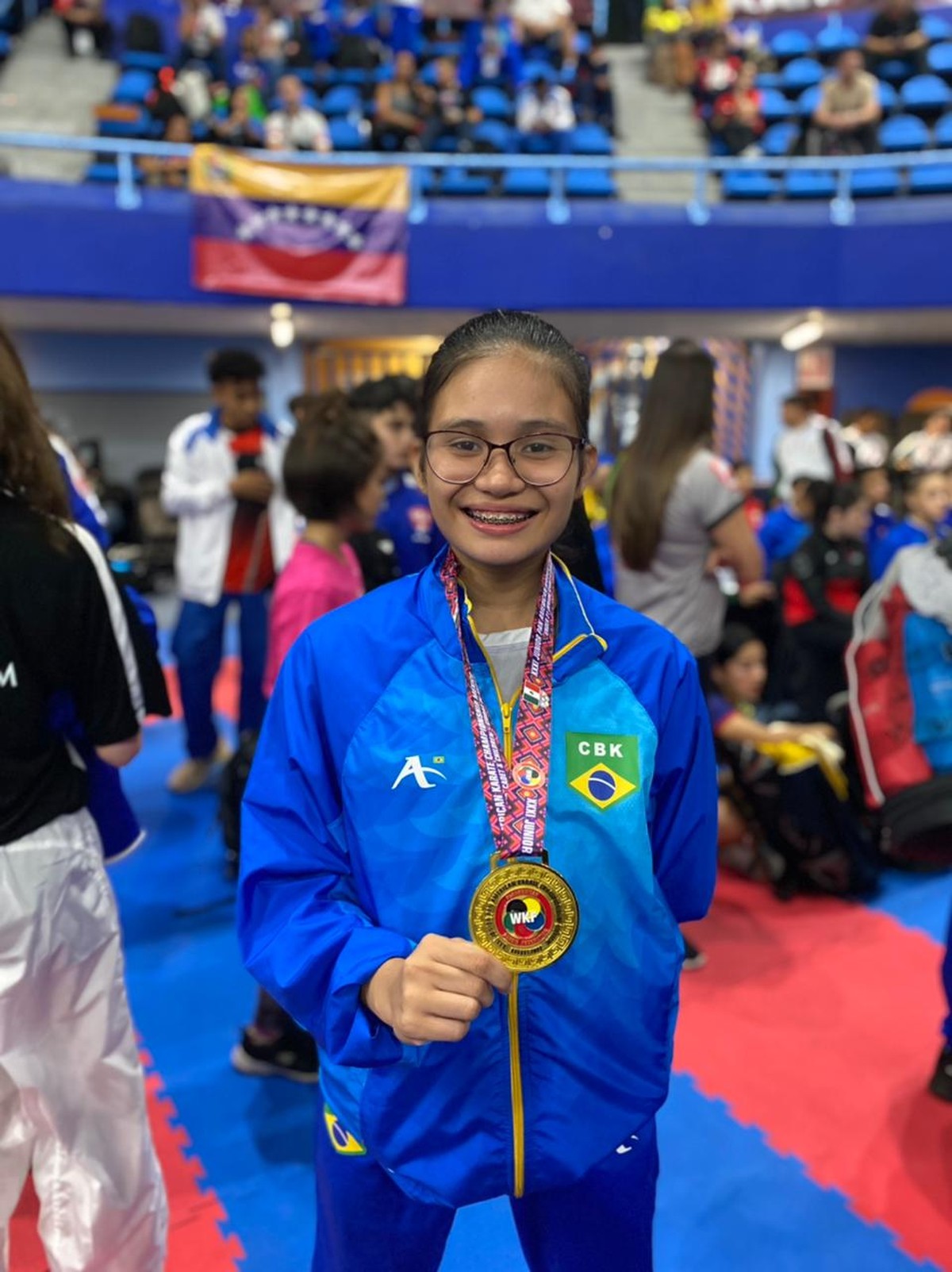Laura Calado conquista o Pan-Americano de Karatê, no México | rr | ge