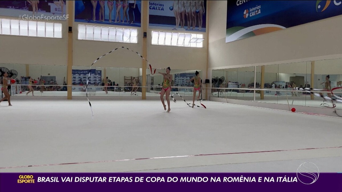Seleção brasileira de ginástica rítmica vai disputar etapas da Romênia ...