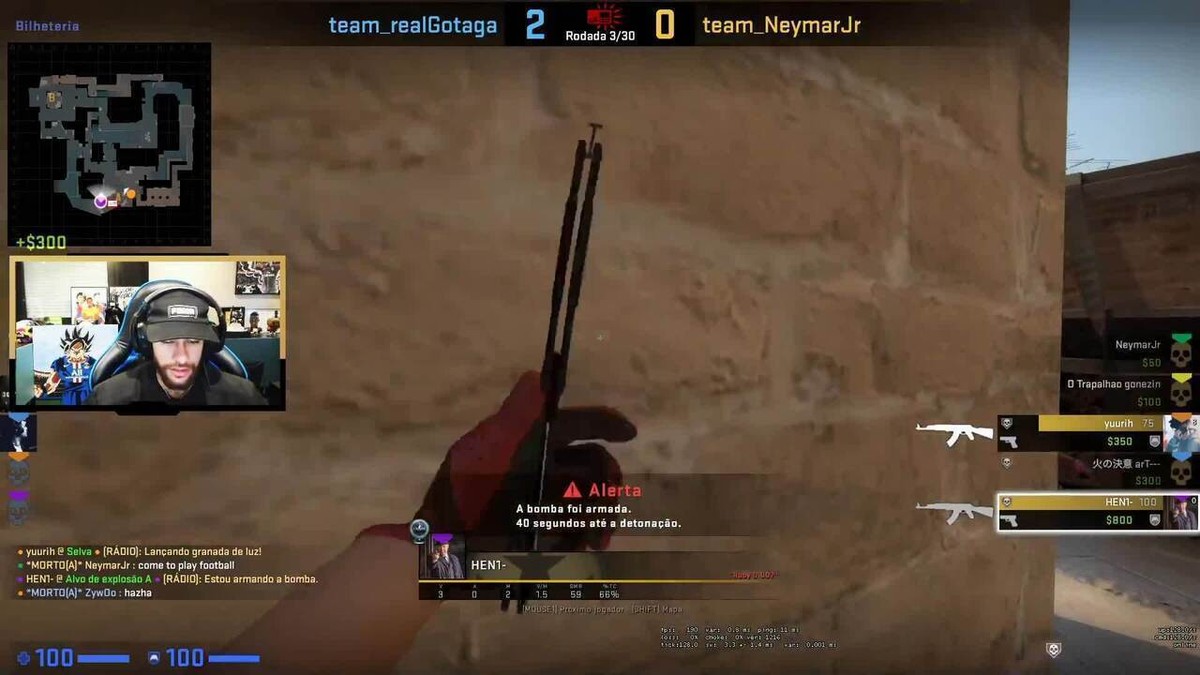 CS2: Neymar pede acesso à fase de teste: "Manda pro pai" | cs:go | ge