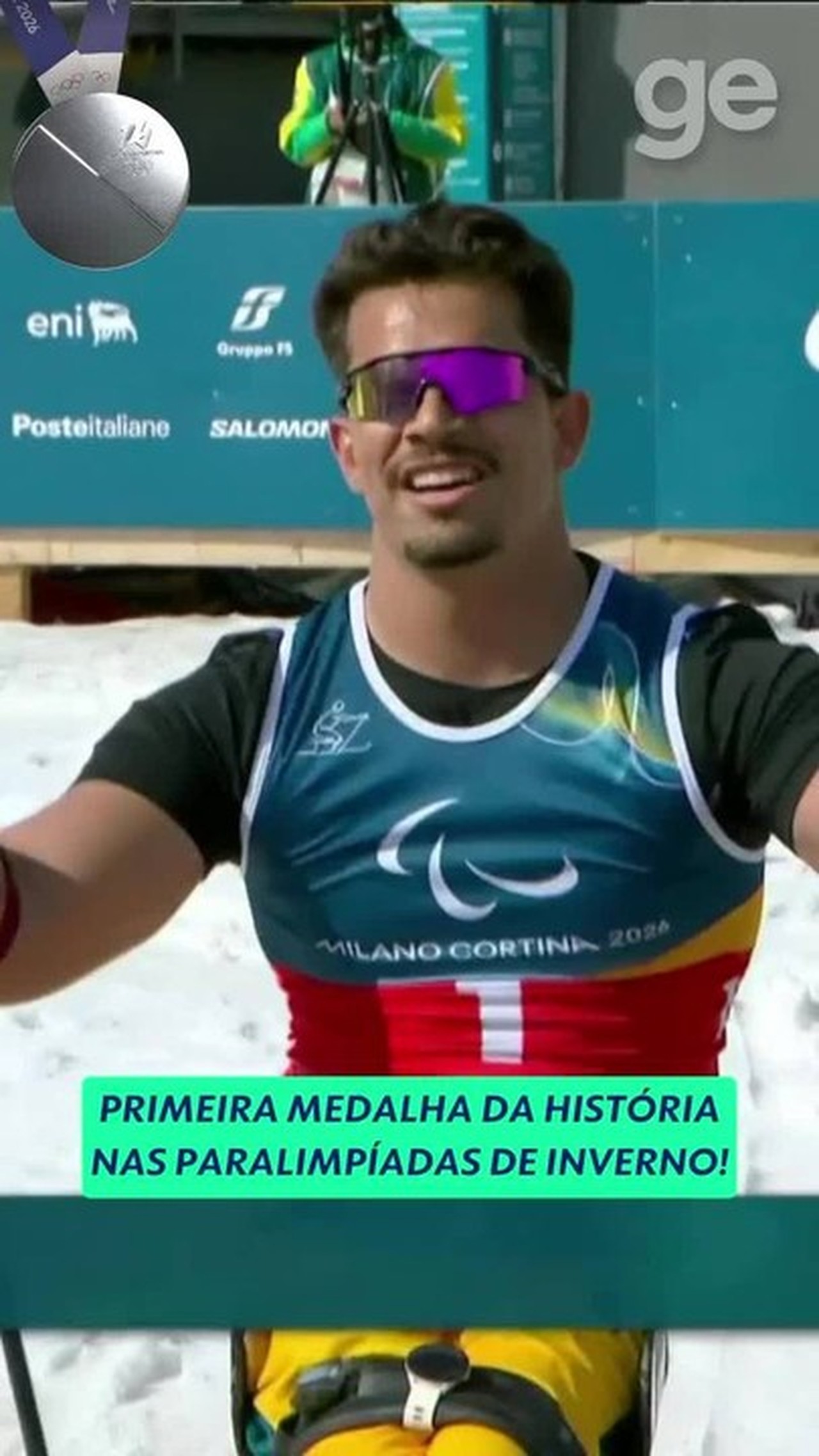 Snowboard slalom paralímpico: nevasca antecipa provas de brasileiros | Ge