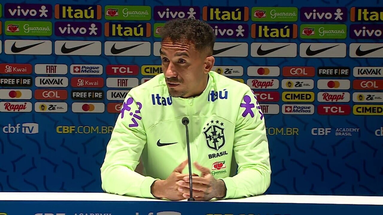 Danilo exalta força defensiva da Seleção e elogia concorrente Daniel ...
