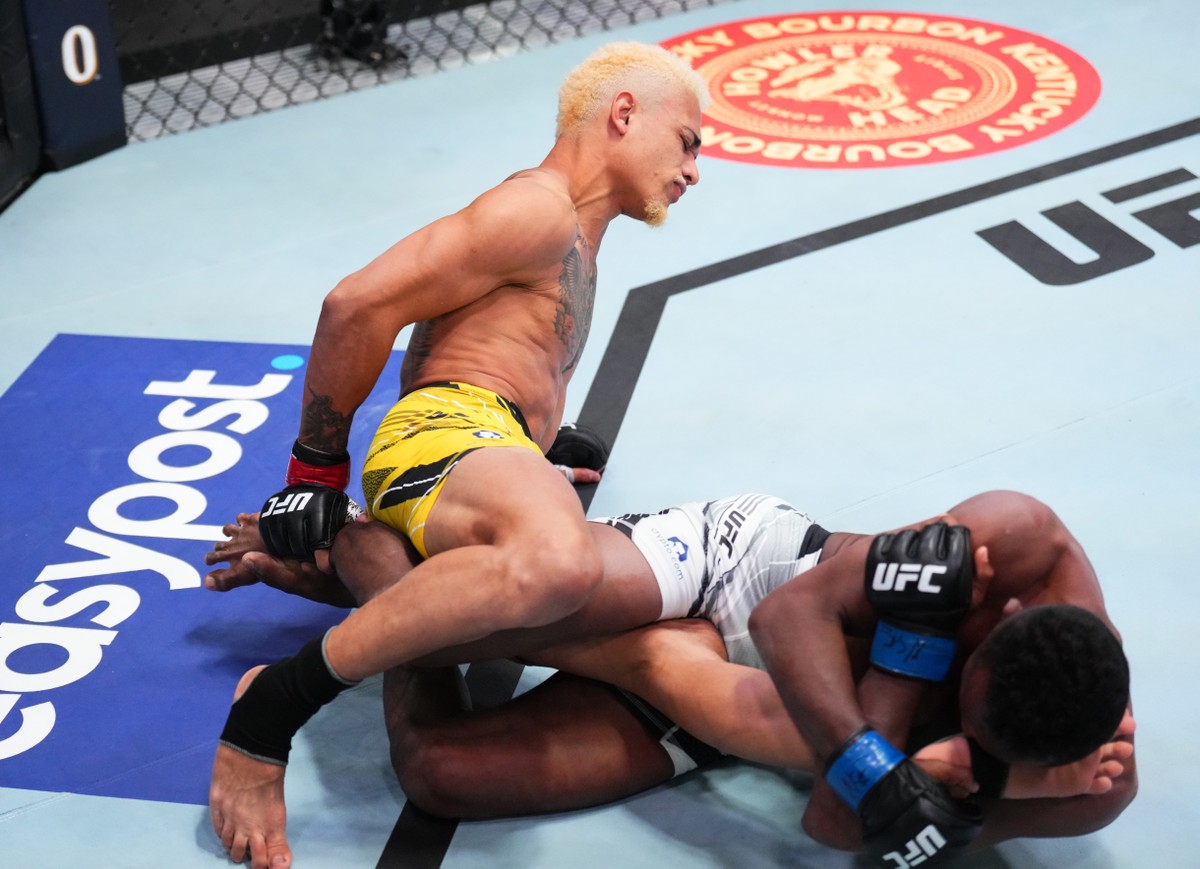 UFC: Francisco Figueiredo finaliza Daniel Miojo e fatura vitória com ...