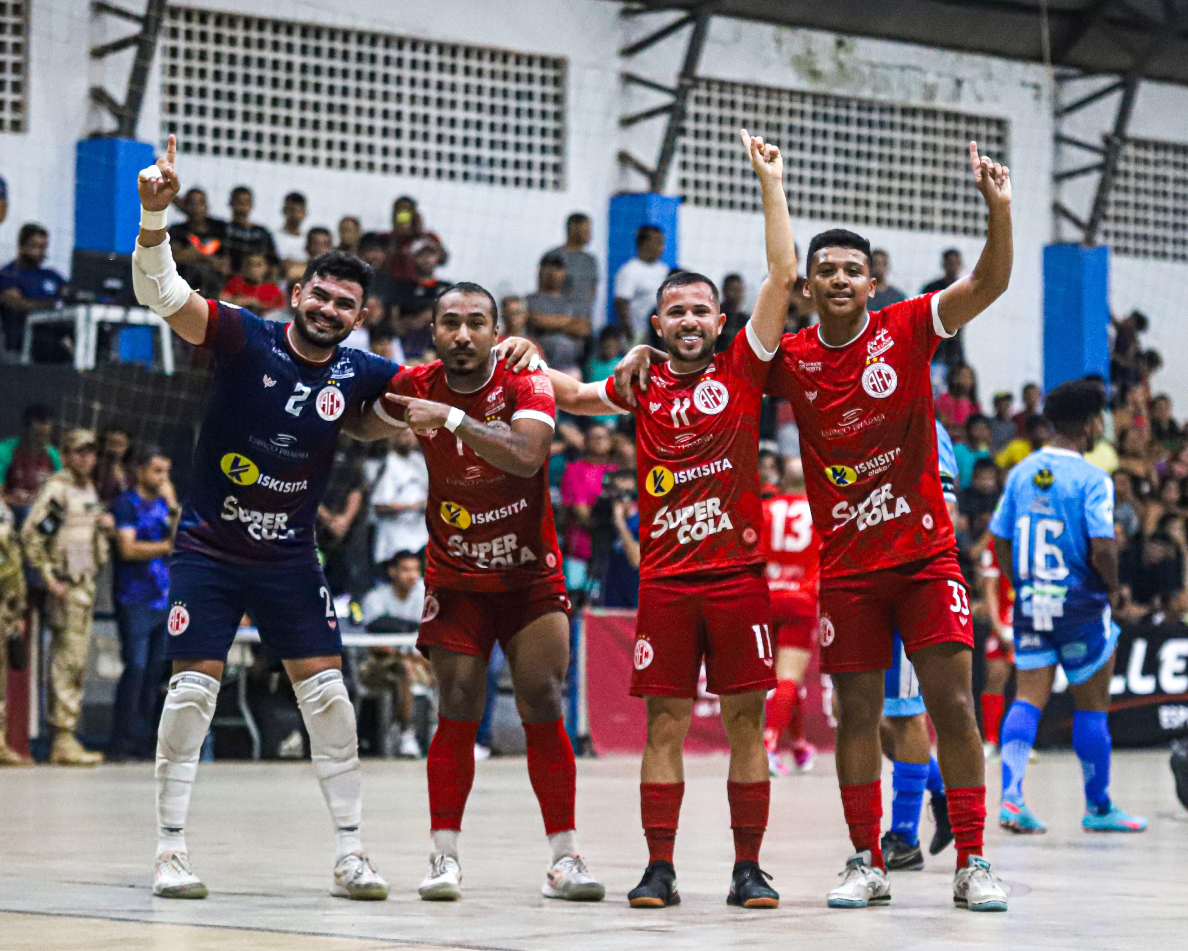 América-RN vence Cadet e fica a um empate do título estadual no futsal | Ge