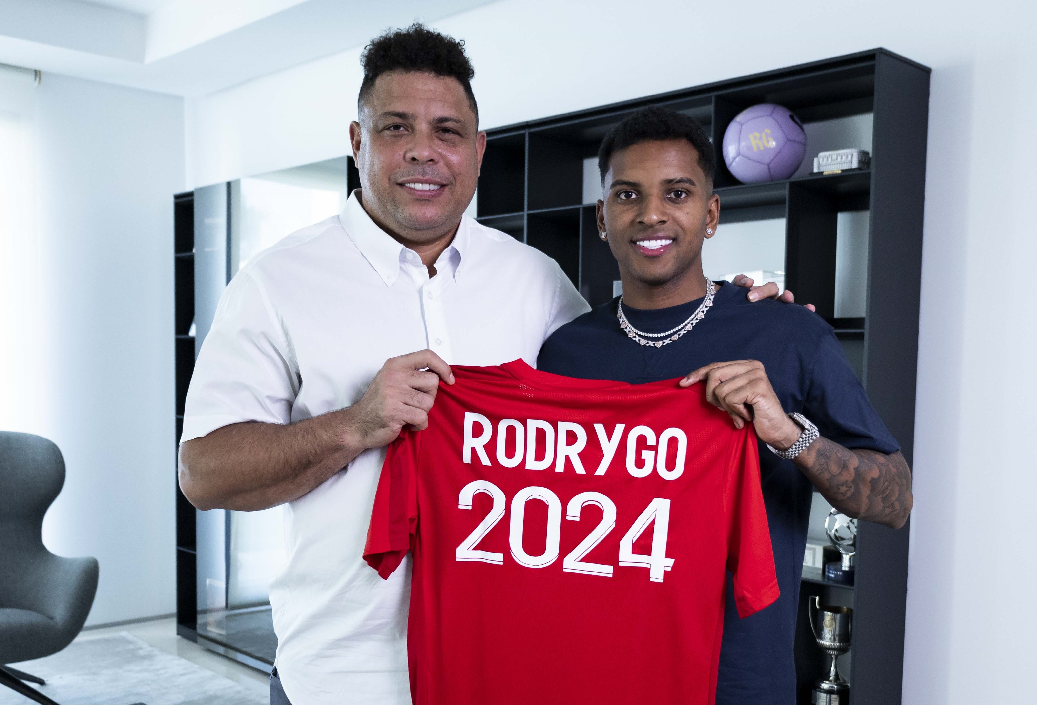 Rodrygo, do Real Madrid, fecha parceria com empresa de Ronaldo | Ge