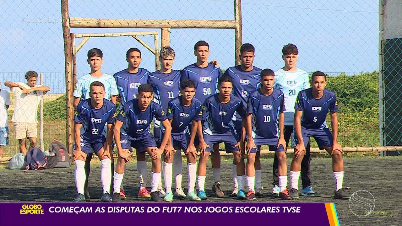Confira como foi a estreia do fut7 nos Jogos Escolares TV Sergipe 2024