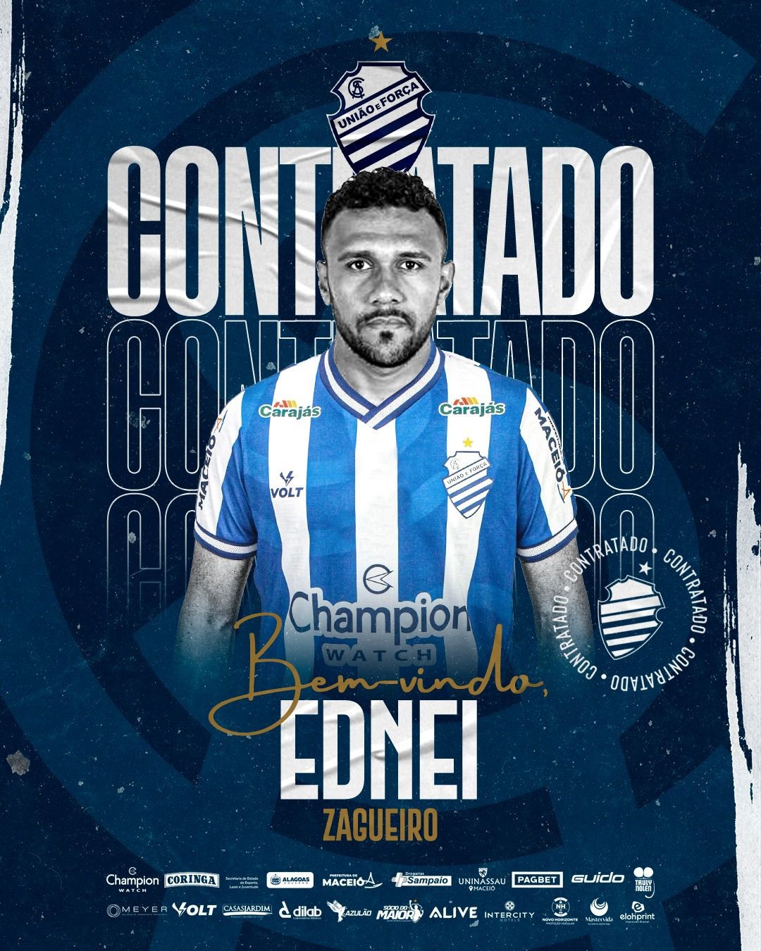 CSA anuncia a contratação do zagueiro Ednei, ex-CRB e Santo André