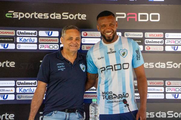 Rafael Vaz é apresentado no Londrina e ressalta experiência para ajudar ...