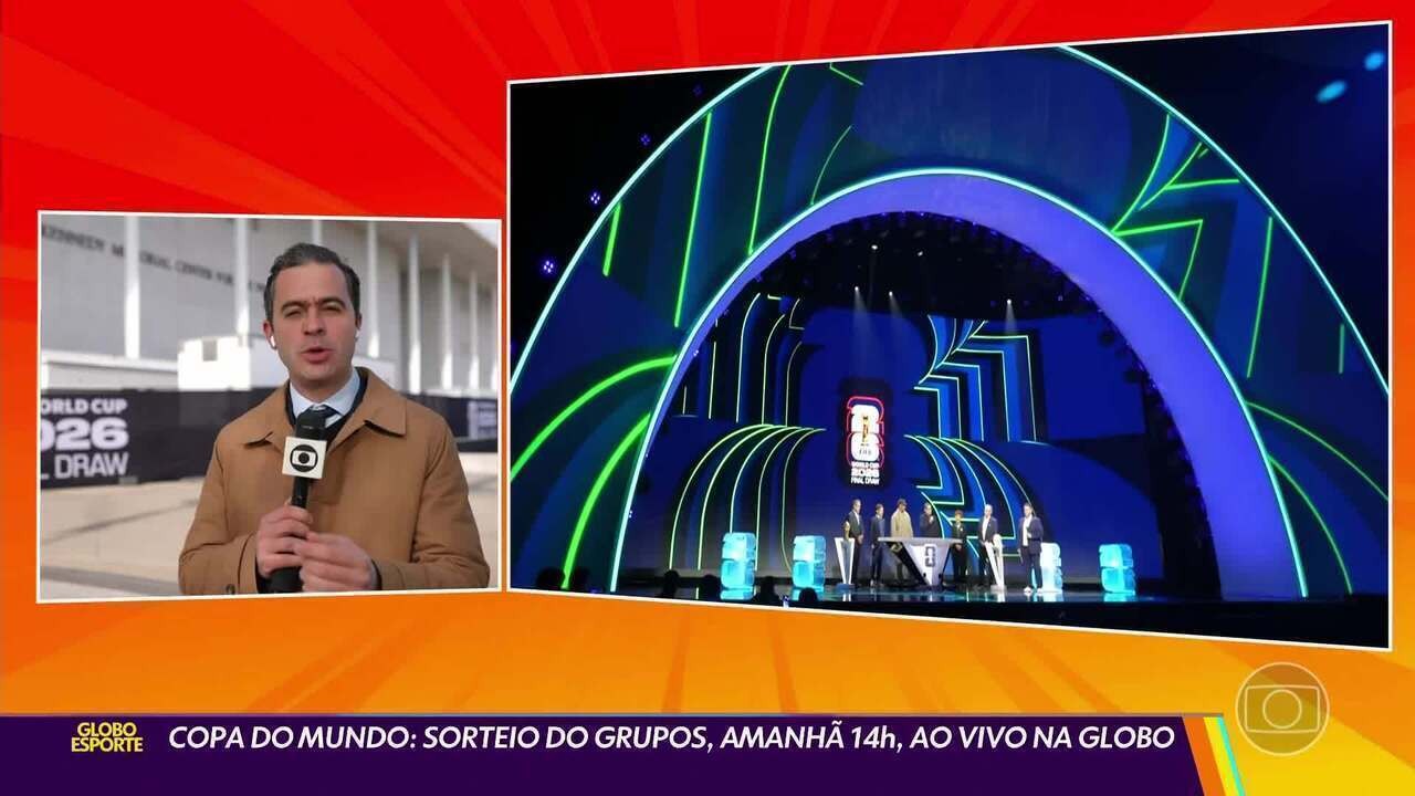 Sorteio da Copa do Mundo 2026: horário e onde assistir ao vivo | Ge