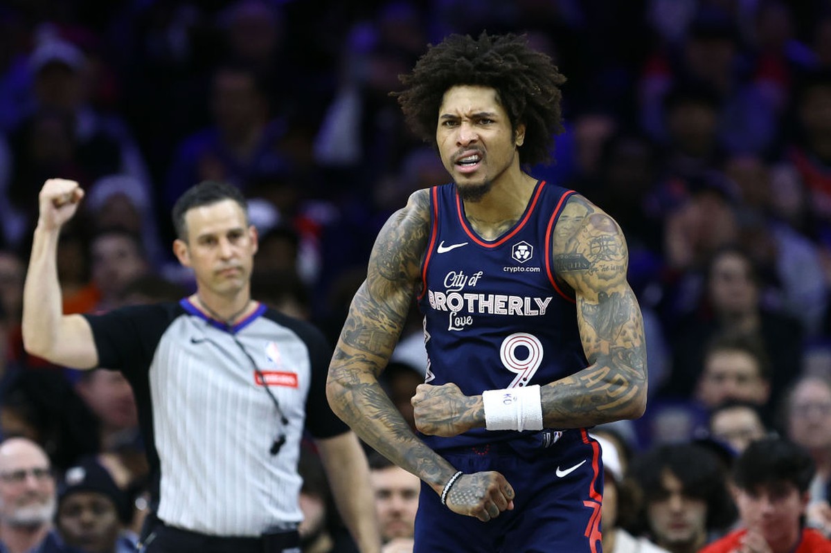 NBA: Kelly Oubre xinga árbitro após falta não marcada: "Você é um p ...