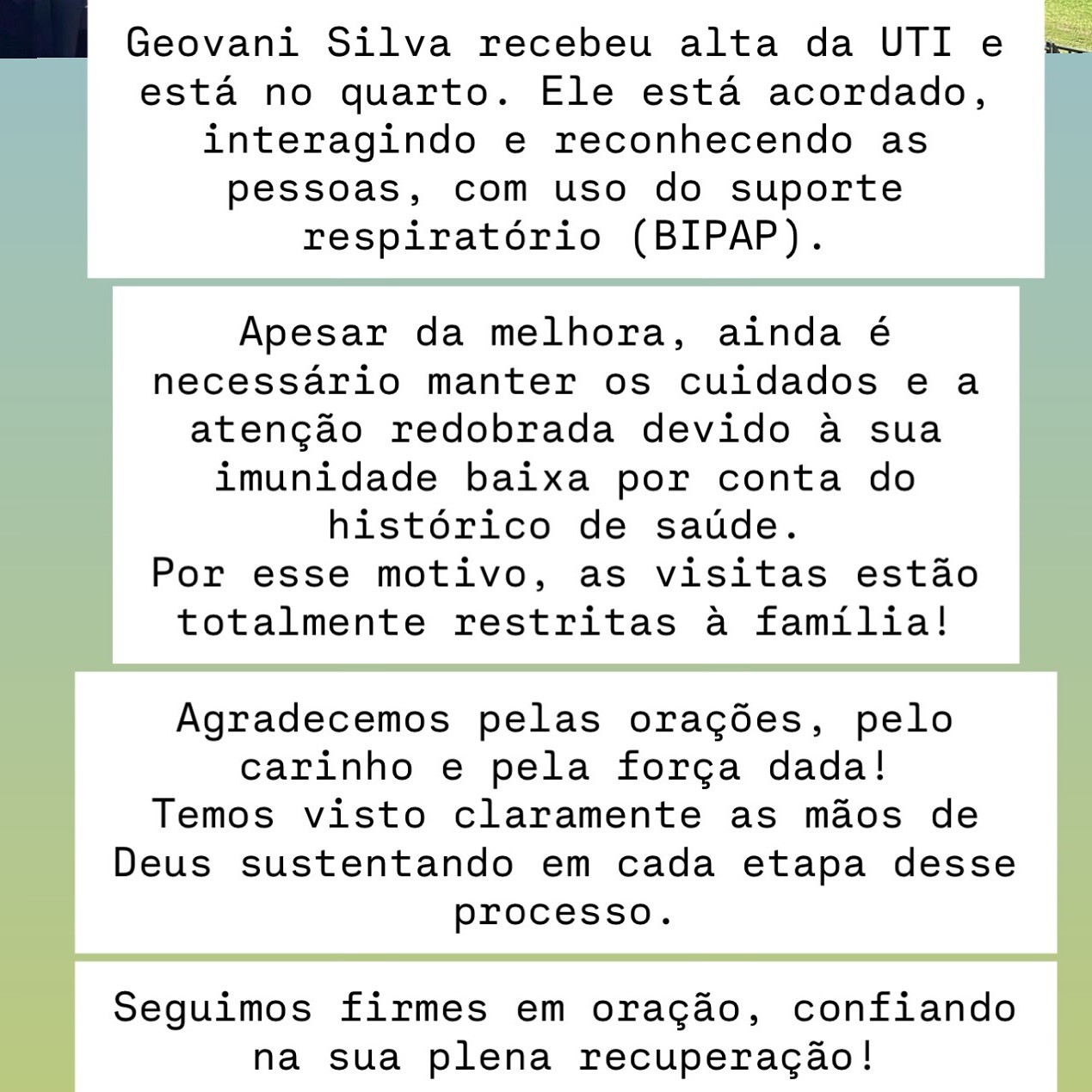 Ídolo do Vasco, Geovani Silva deixa a UTI e é transferido para o quarto ...