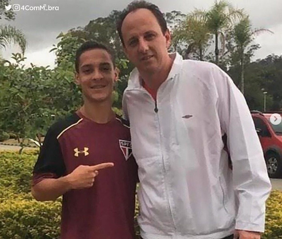 Ceni, Luis Fabiano e torcedor de arquibancada: Antony revive história ...