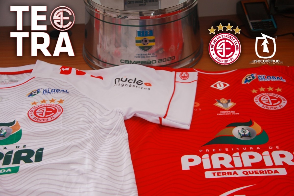 FOTOS: 4 de Julho lança camisa colorada de 2021 e a batiza de "Tetra ...