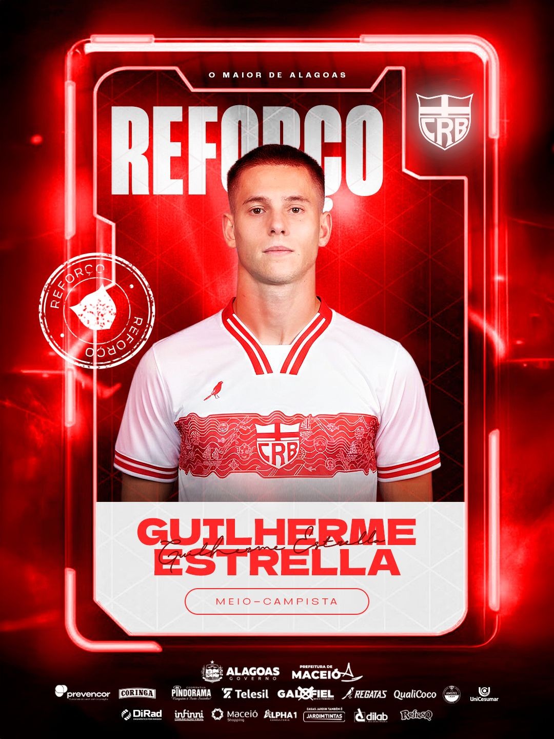 CRB oficializa contratação do meia Guilherme Estrella, ex-Vasco | Ge