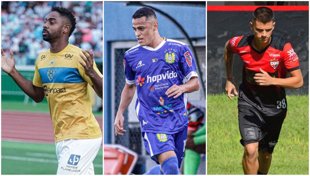 Wellington Carvalho, ex-Paysandu, Ceará, ex-Nacional, e Bruno Dip são ...