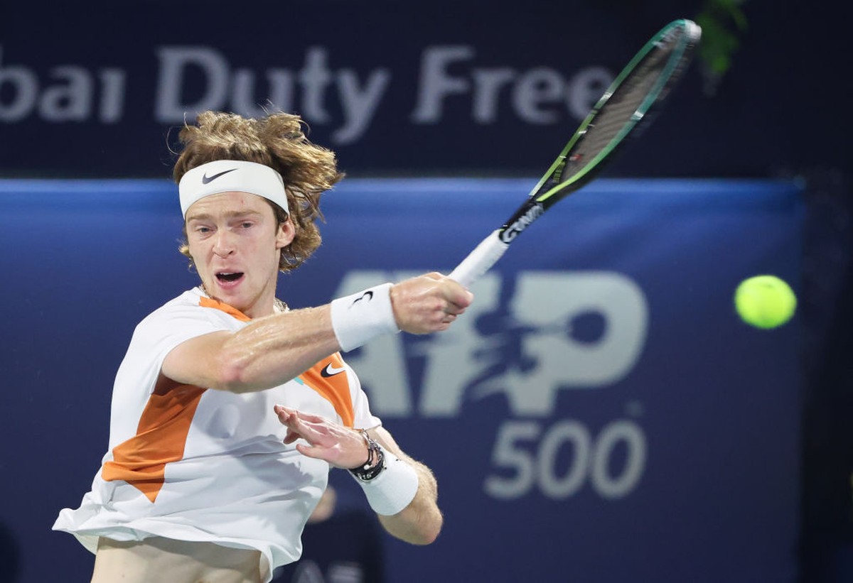 Andrey Rublev é campeão do ATP 500 de Dubai | tênis | ge