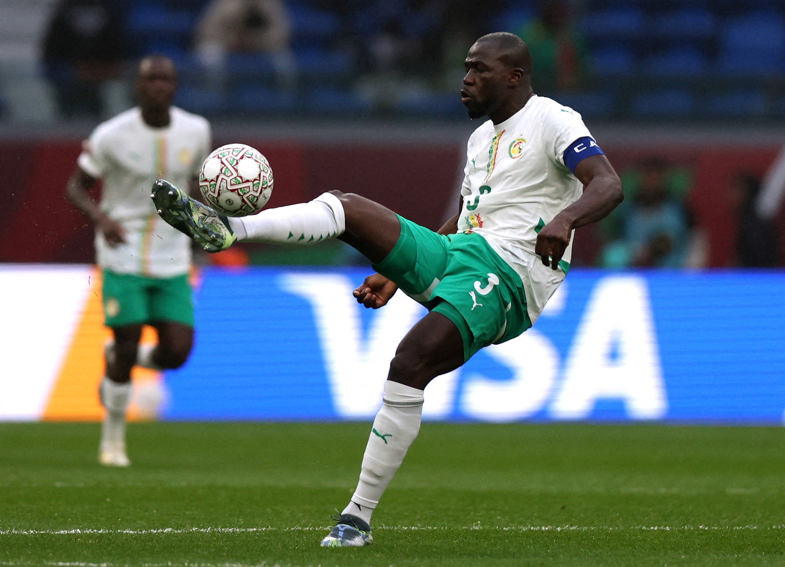 Koulibaly está pronto para a Copa e projeta Senegal nas quartas | Ge