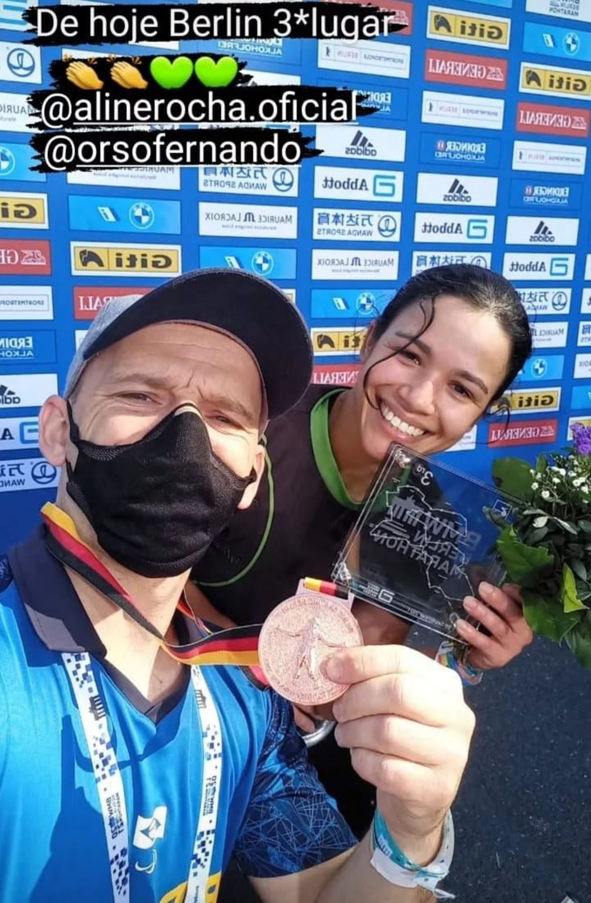 Brasileira Aline Rocha fica em 3º entre cadeirantes na Maratona de ...