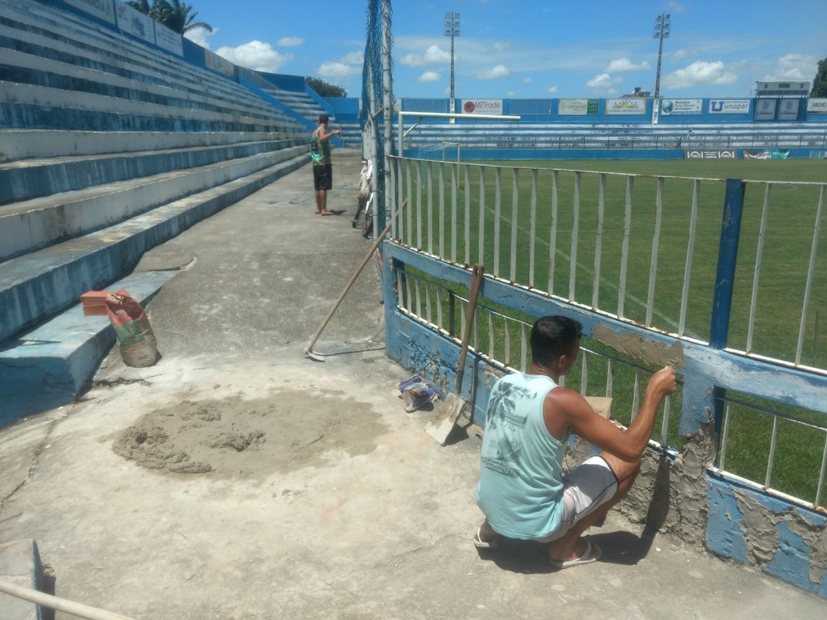 Torcida do Goyta se une para reformar estádio para jogo decisivo do ...