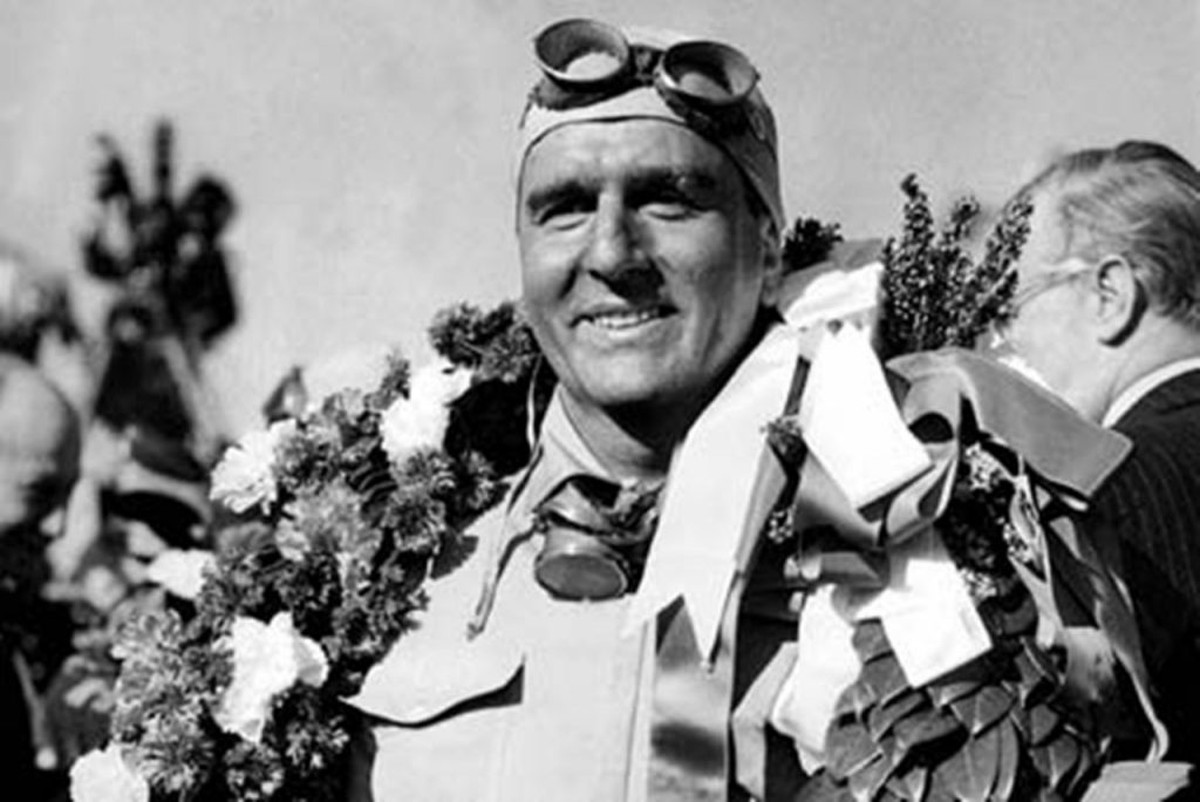 Giuseppe Farina foi o primeiro vencedor e campeão mundial de Fórmula 1 ...