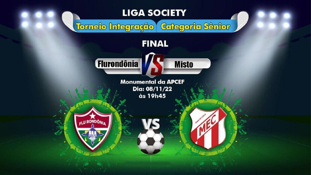 É decisão! Flu-RO e Misto se enfrentam nesta terça (8) na final do ...