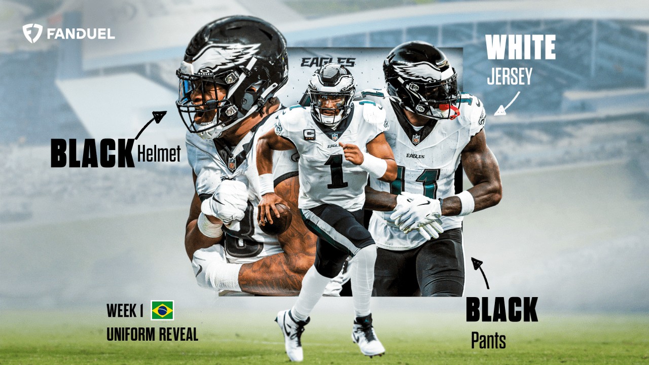 NFL: Eagles terão uniforme alvinegro em jogo no Brasil contra Packers | Ge