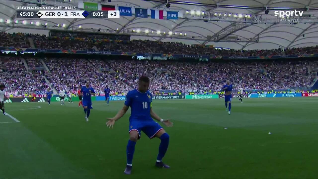 Mbappé chega ao 50º gol com a camisa da França; veja vídeo | Ge