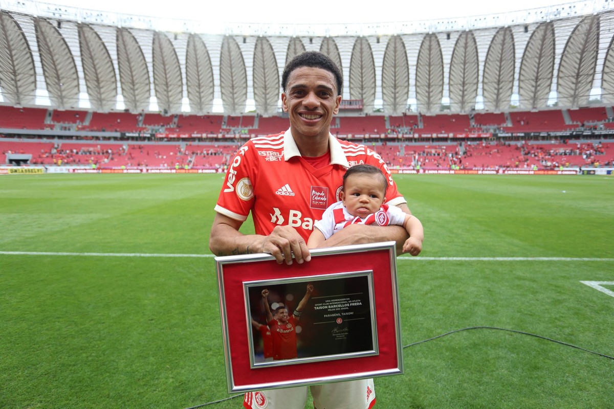 Inter espera reapresentação do elenco para definir o futuro de Taison ...
